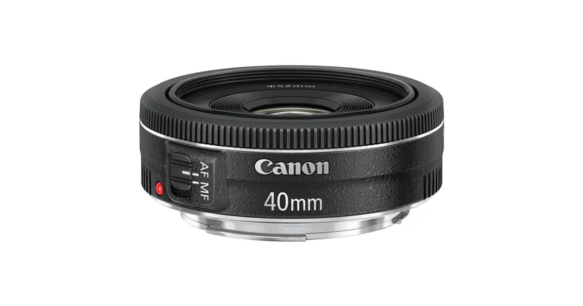 Canon EF 40mm f/2.8 STM - USADO