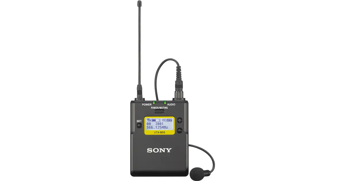 Transmisor Sony UTX-B03 Bodypack
