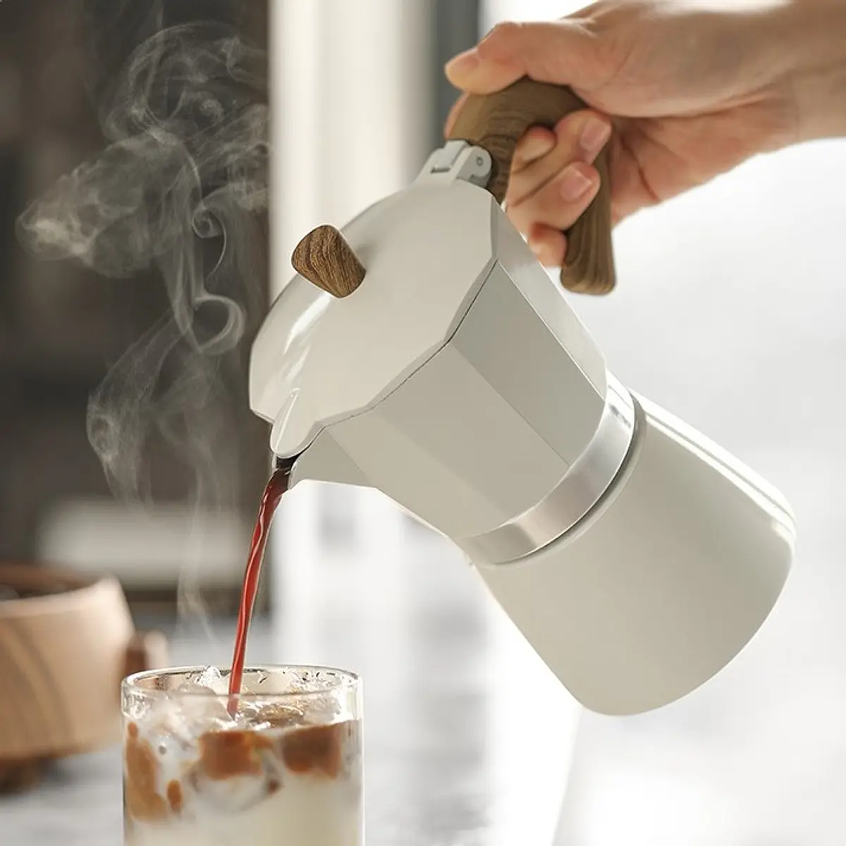 Cafetera Italiana Moka - 300 Ml - 2 A 4 Personas