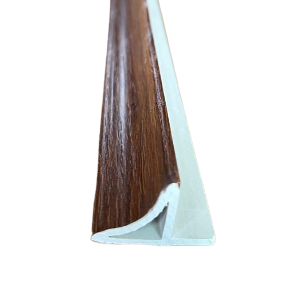 Perfil ángulo terminación 25x25mm WPC - Castaño