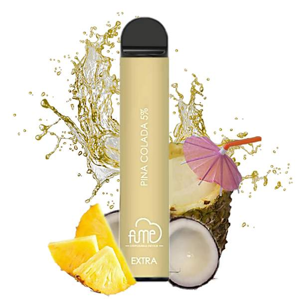 Vaporizador desechable Fume Vapes 2500 Puffs Piña Colada