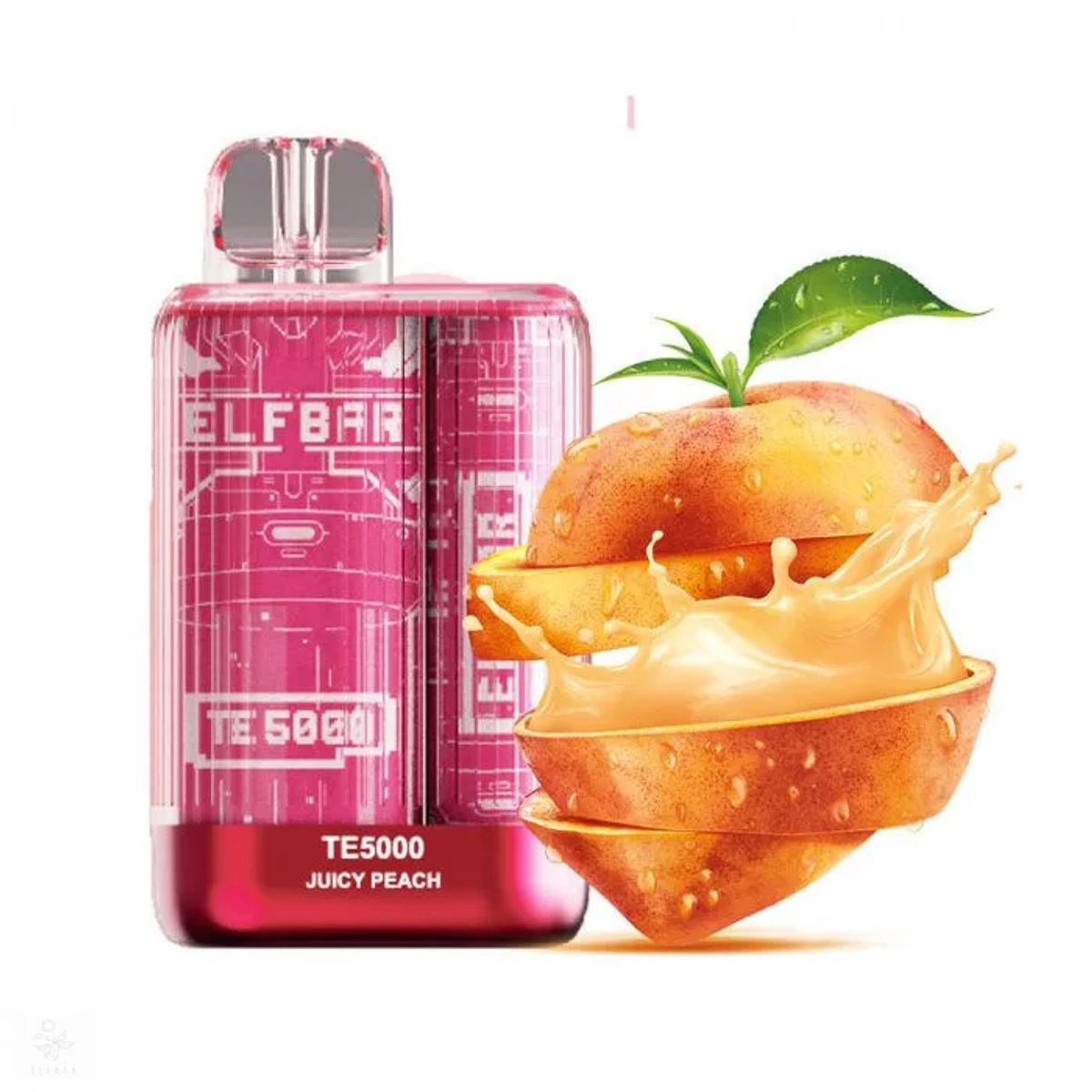 Vaporizador Desechable ELF BAR TE 5000Puffs Juicy Peach