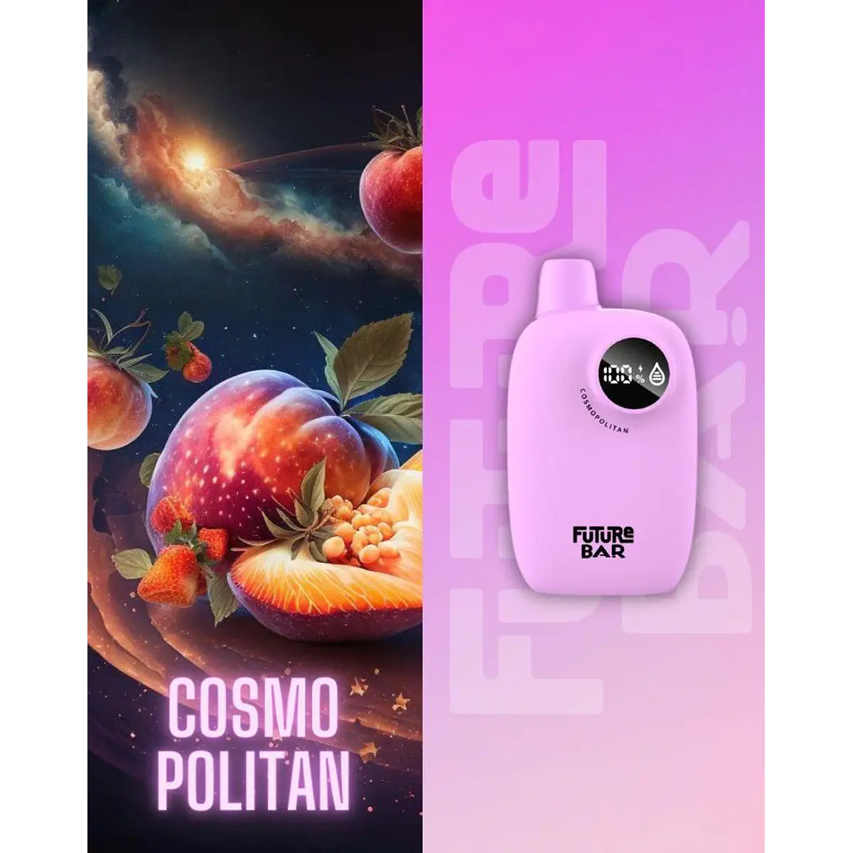 Vaporizador Desechable FUTURE BAR 7000 puffs Sabor Cosmopoli