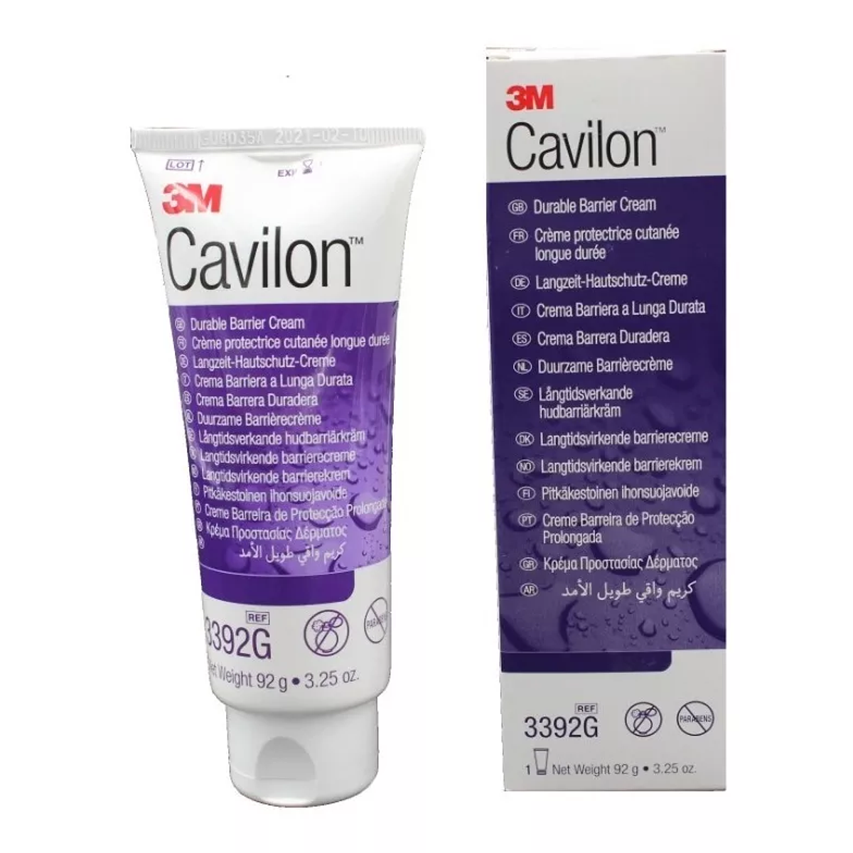 Cavilon Crema Protectora Cutanea 92g (3m) Pack X 2 Unidades