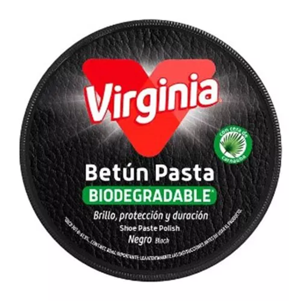 BETÚN CREMA NEGRO VIRGINIA 80ML