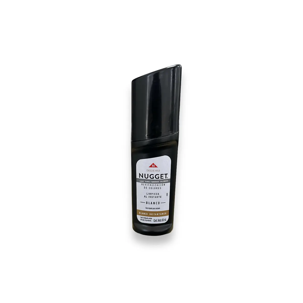 Betun Líquida Para Zapatos Nugget Negro 60ml