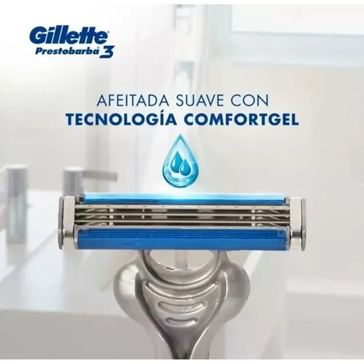 Gillette Prestobarba 3 Hojas X Unidad
