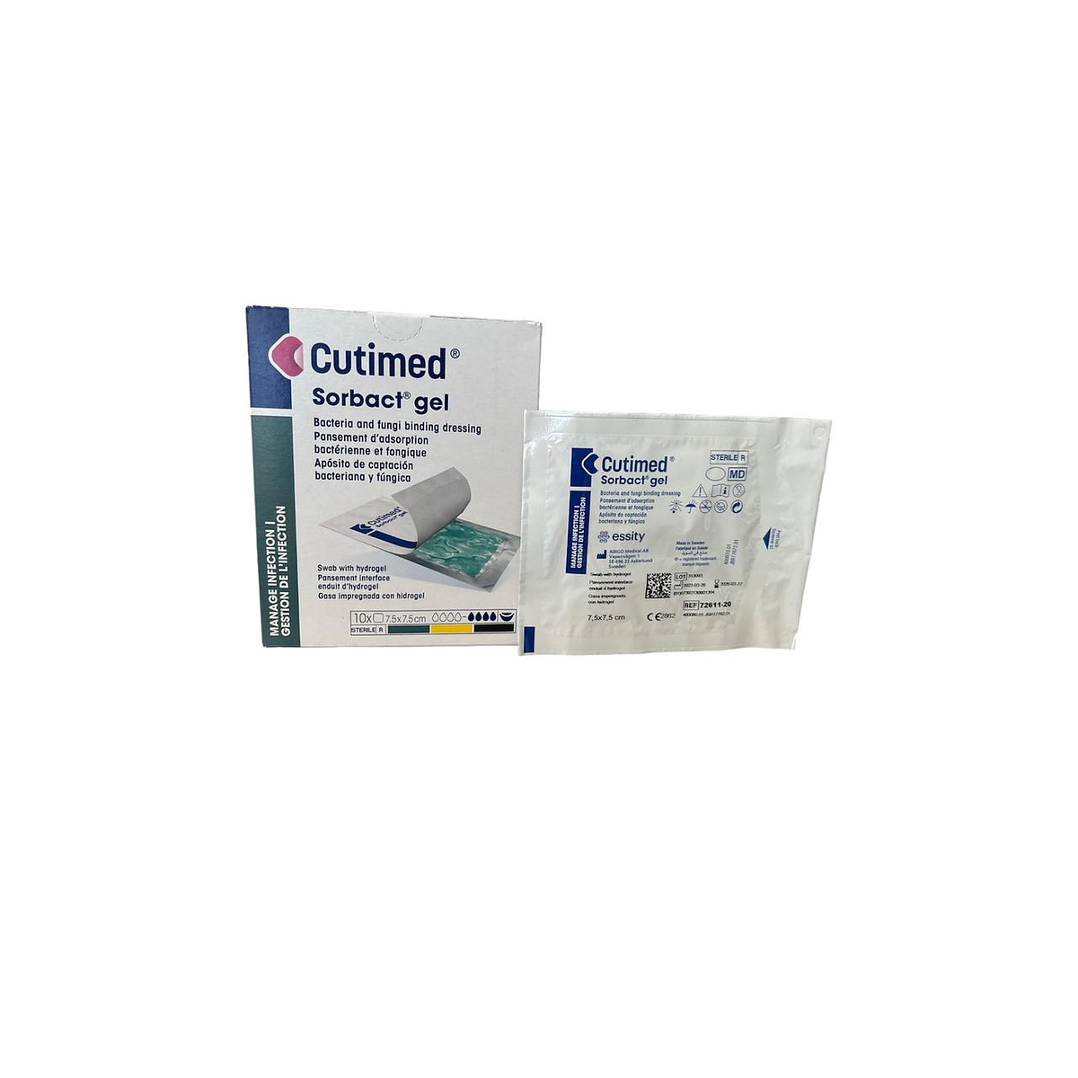 Cutimed Sorbact Malla 7 X 9cm Unidad