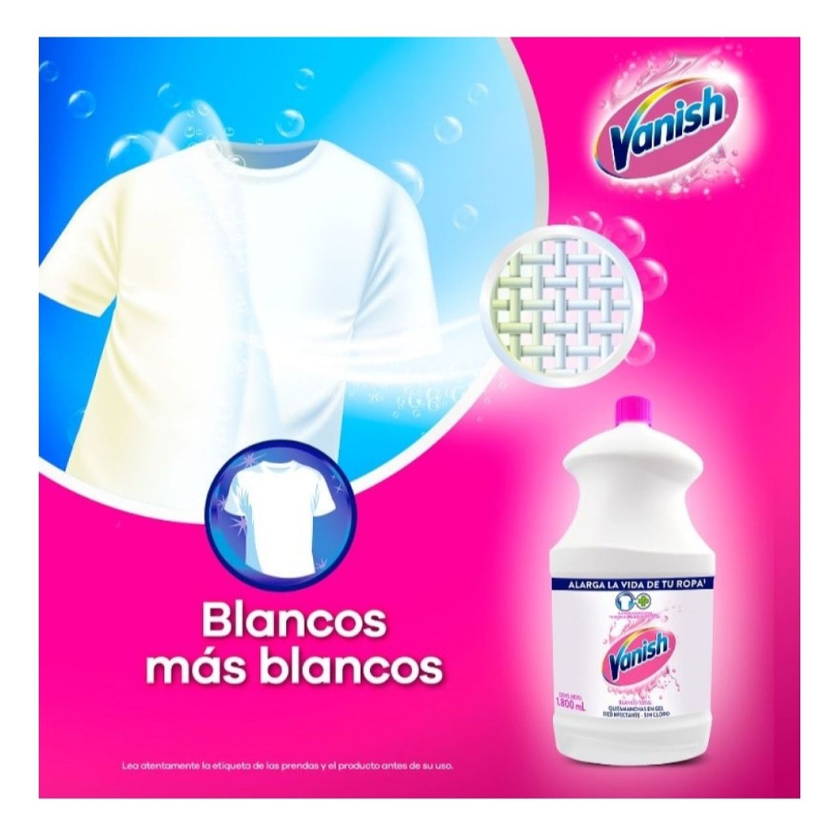 Detergente Liquido Vanish 450ml