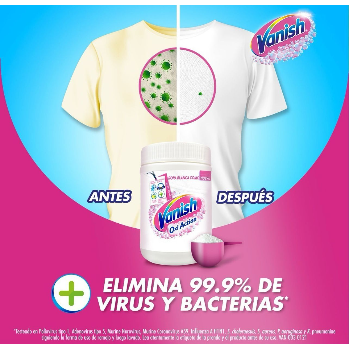 Detergente Liquido Vanish 450ml