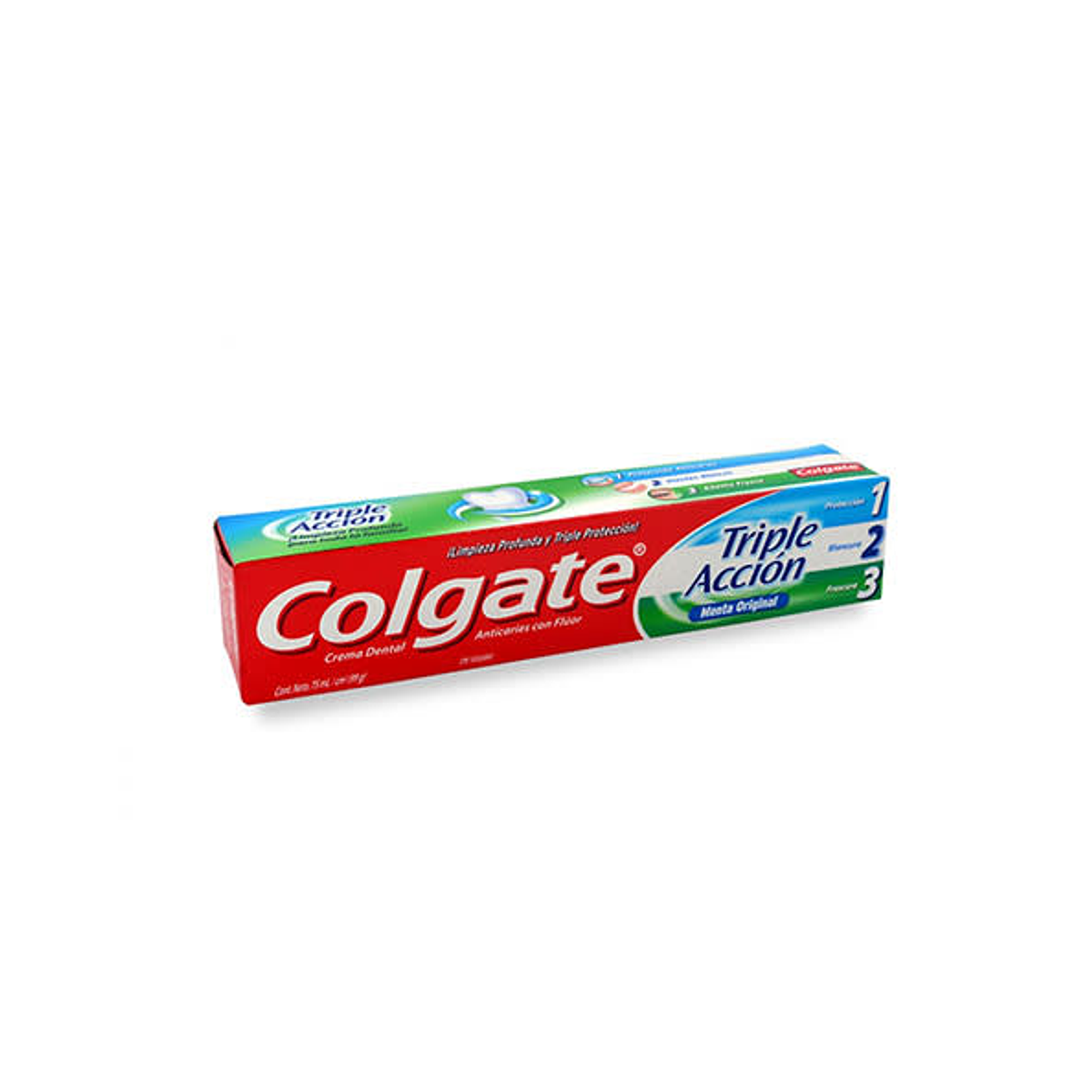 Pasta De Dientes Colgate Triple Acción 75g