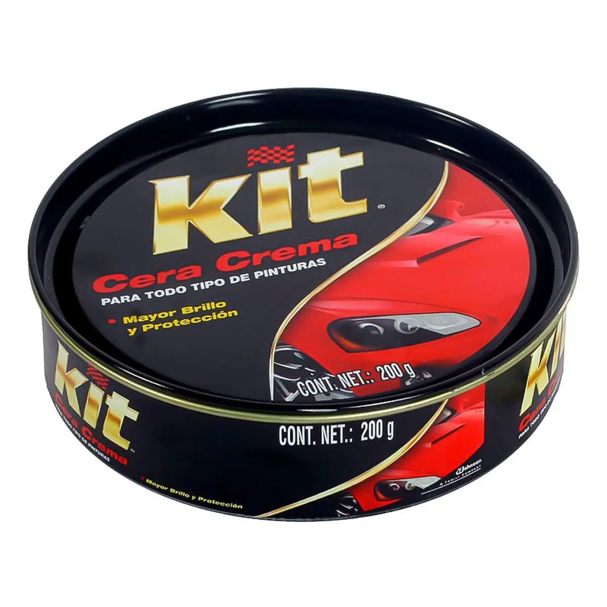Cera En Crema Para Auto Marca Kit 200g