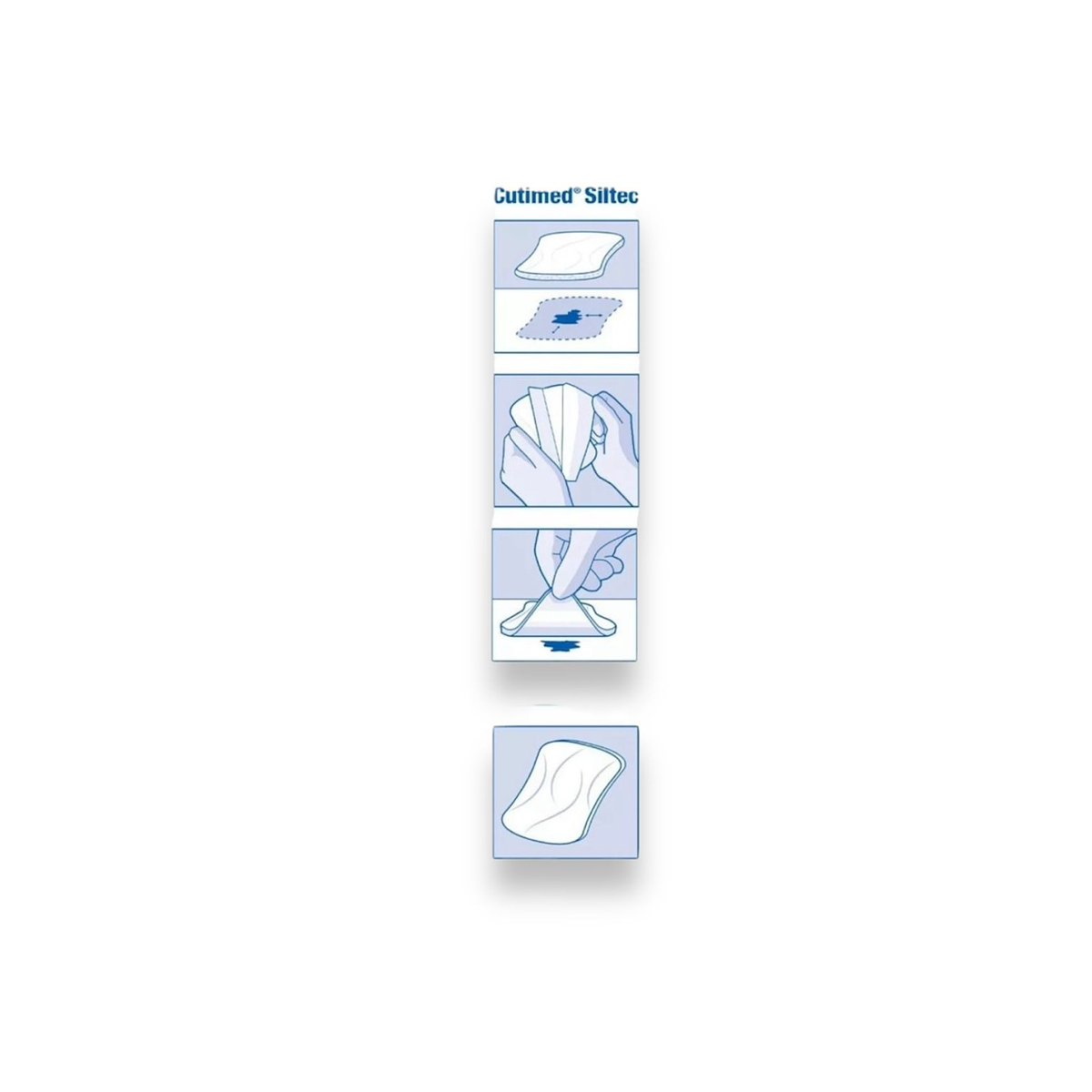 Apósito Espuma Silicona-cutimed Siltec L 10x10 X Unidad