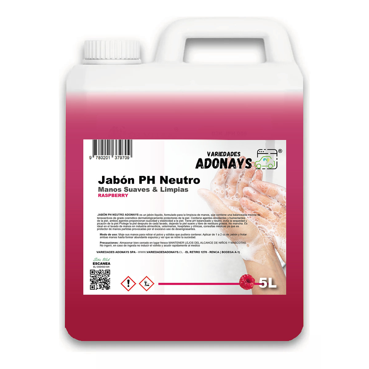 Jabon Ph Neutro Aroma Softcare 5 Litros