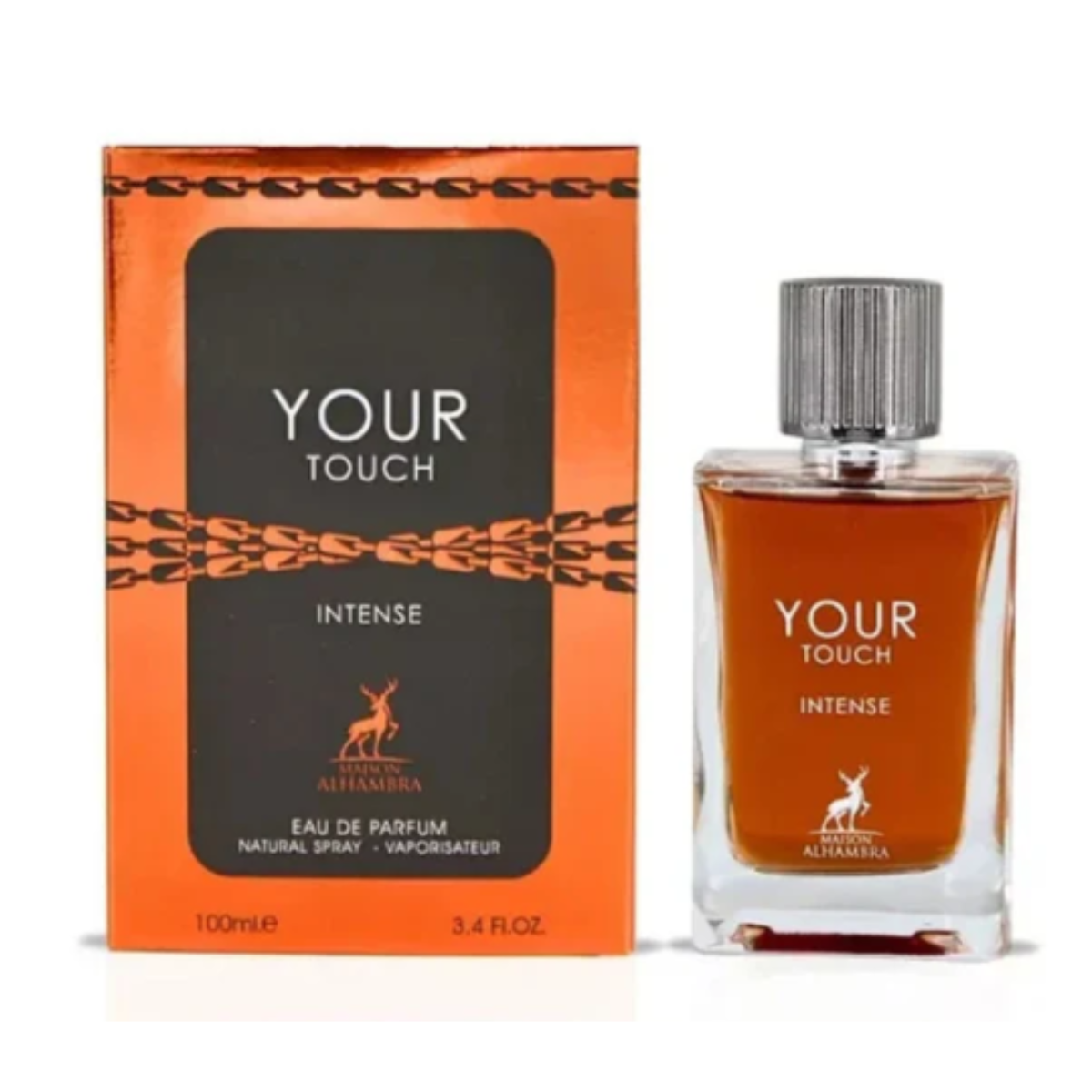 Maison Alhambra Your touch Intense for men EDP 100 ML