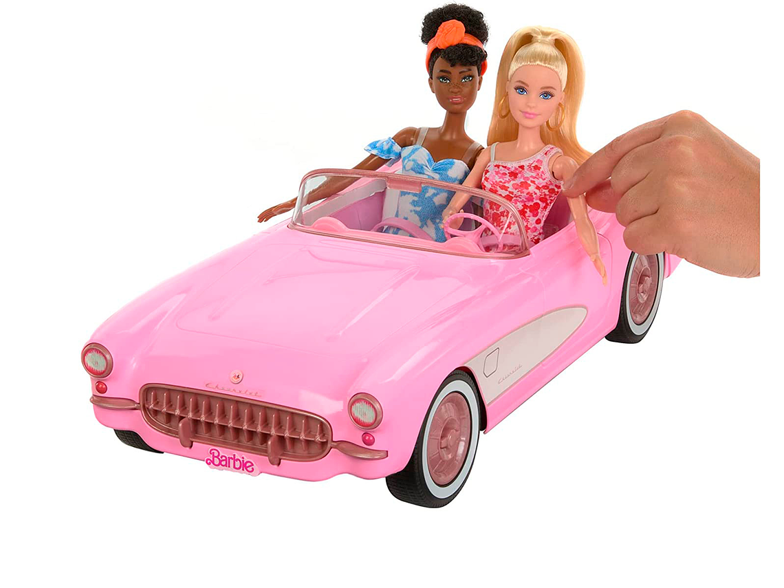 Hot Wheels Barbie Corvette a Control Remoto Barbie La Pelicu