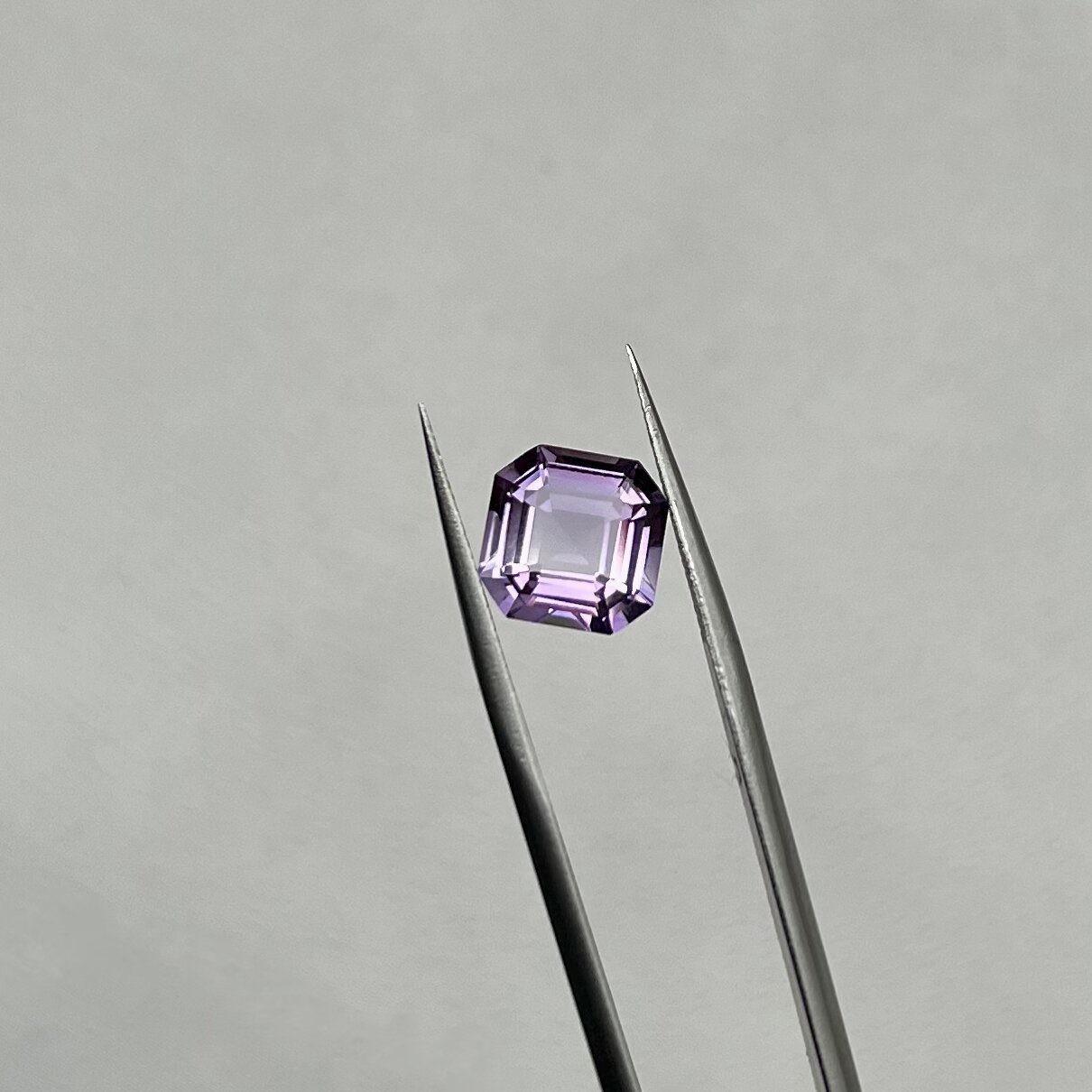 Amatista Rosa de Francia-2.90ct-9x9mm
