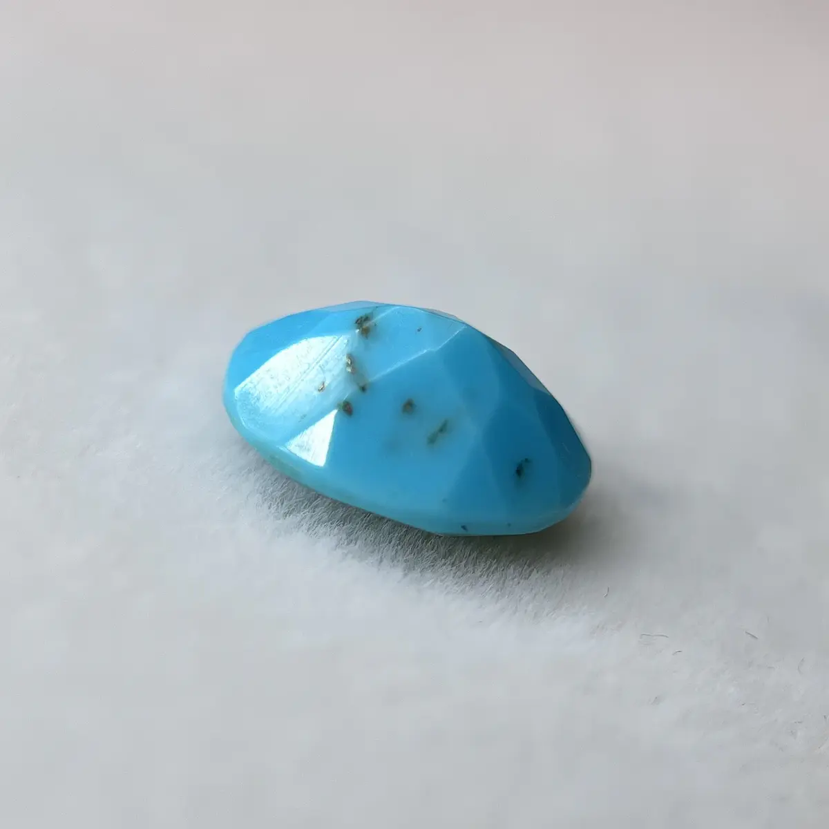 Turquesa-2ct-8x8mm | Versatto Gemas & Joyas
