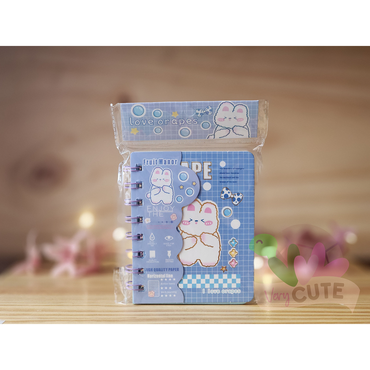 Mini Libreta Argollada Fruit Manor