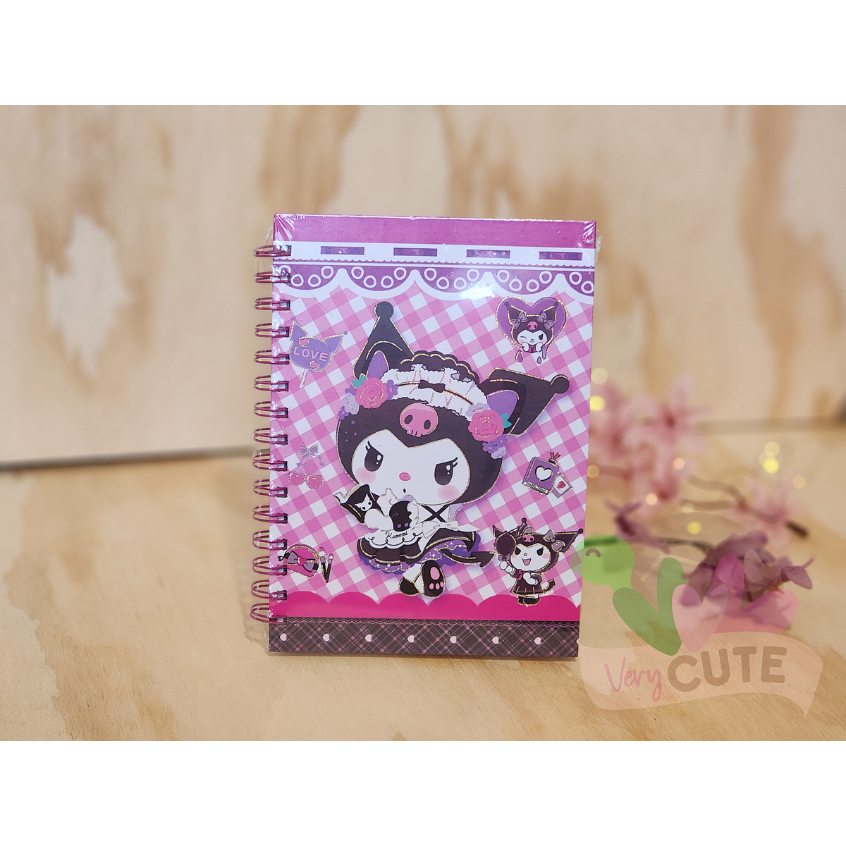 Libreta Argollada Kuromi - Tapa Dura