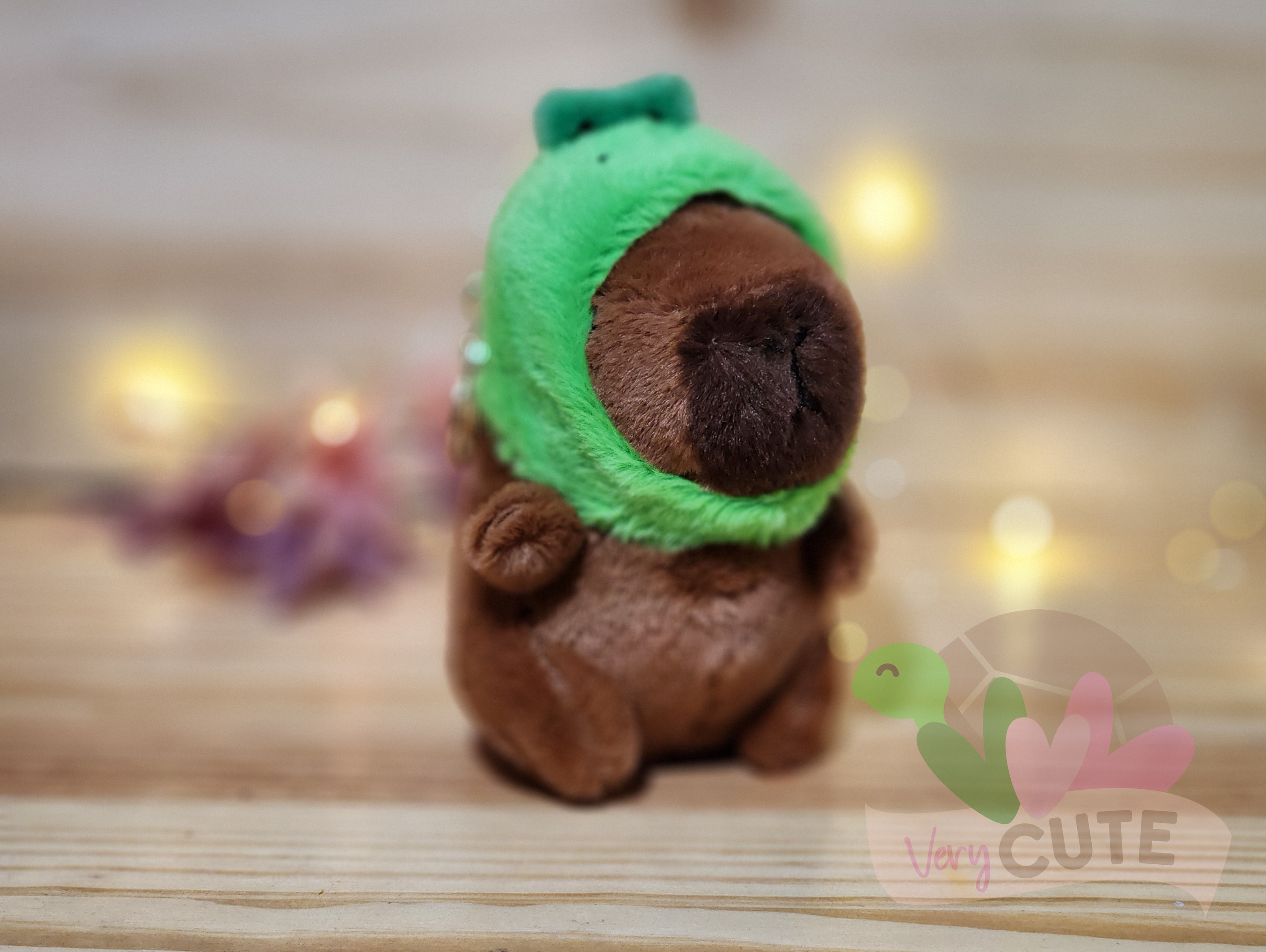 Llavero Peluche Capybara - Gorros Animales