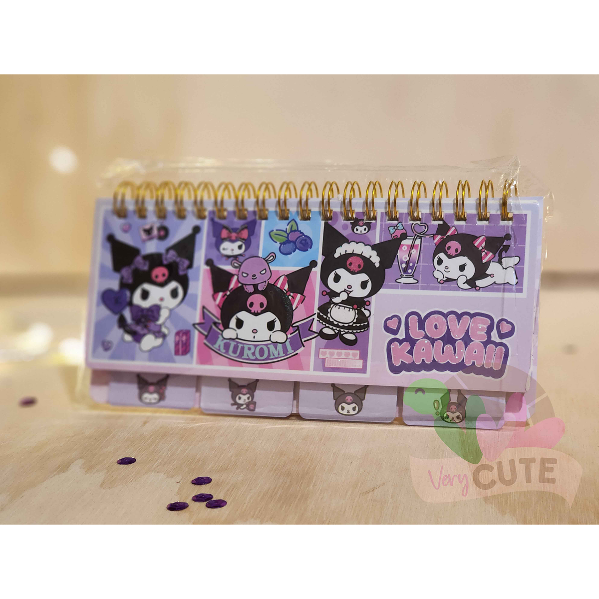 Libreta Horizontal Kuromi