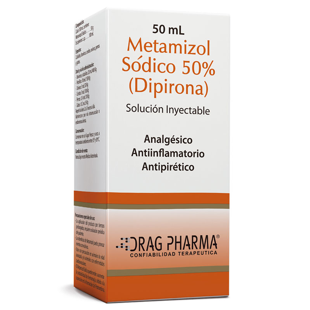 METAMIZOL SÓDICO (DIPIRONA) INYECTABLE 50ML