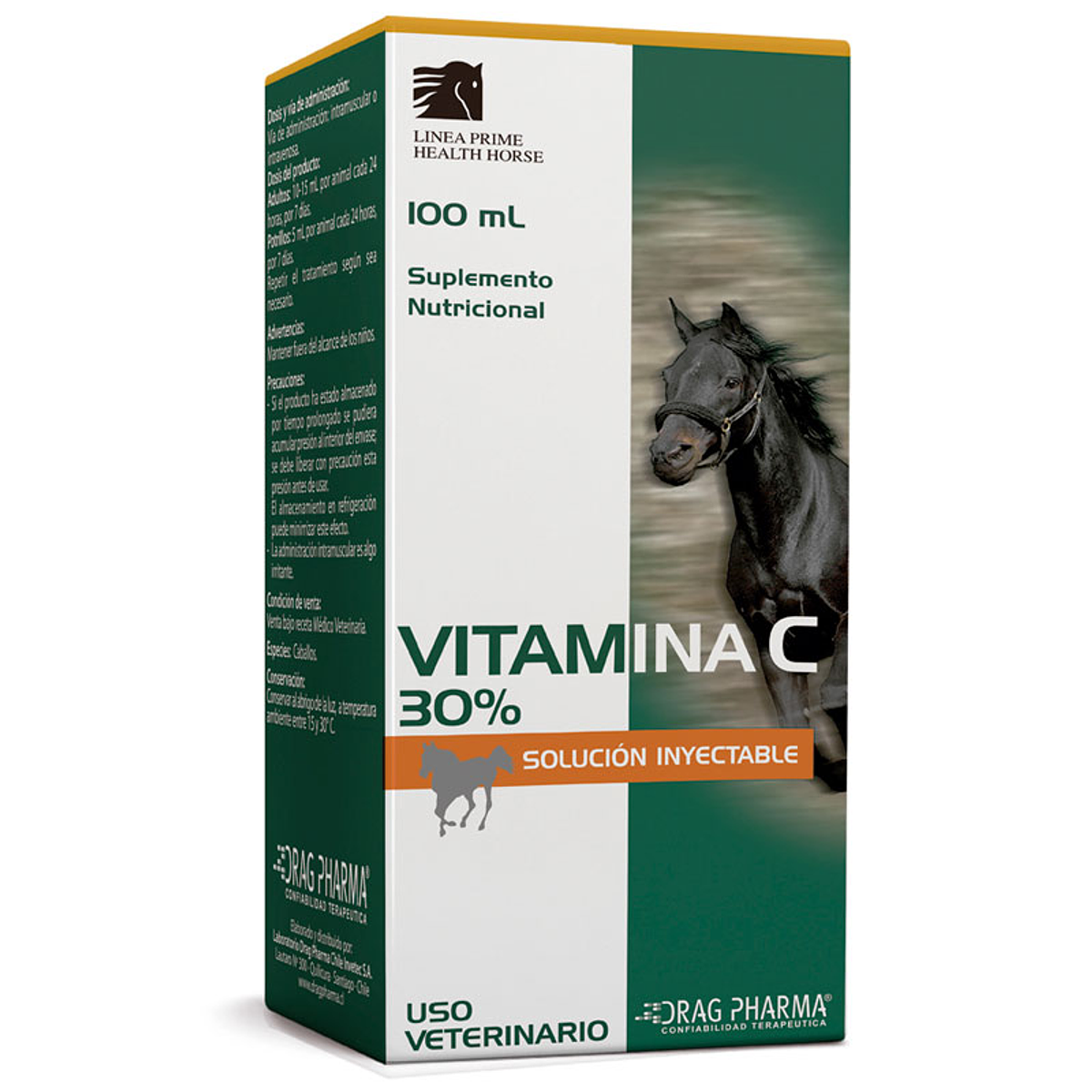 VITAMINA C 30% INYECTABLE 100ML