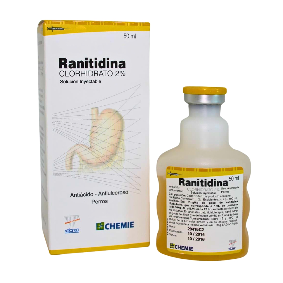 RANITIDINA 50 ML