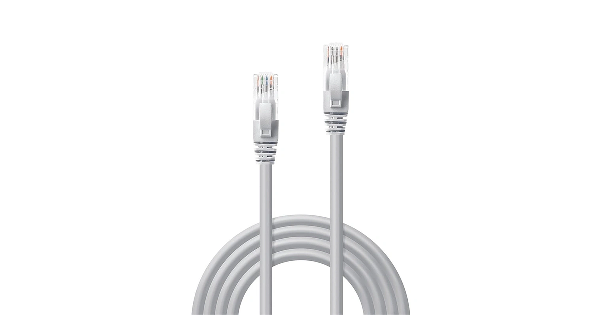 Cable de Red Genérico CAT 6 RJ45 Gris 5 Metros