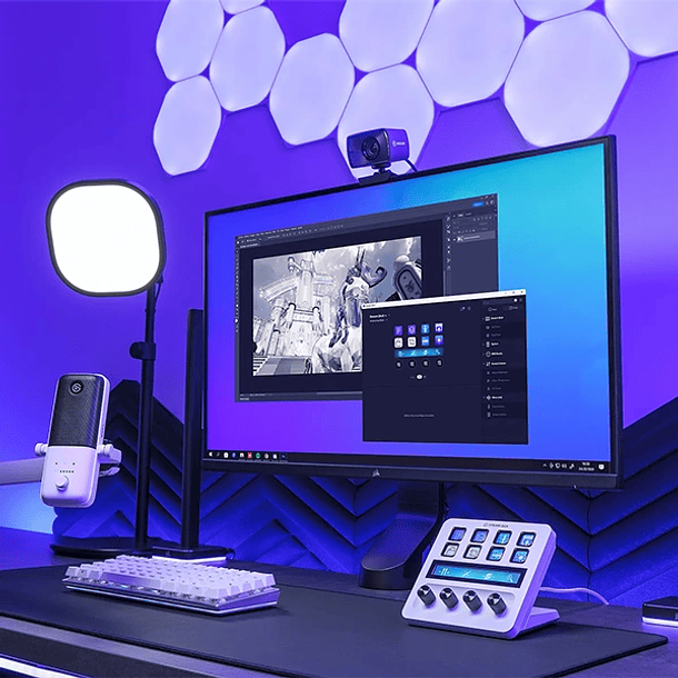 Elgato Stream Deck + White