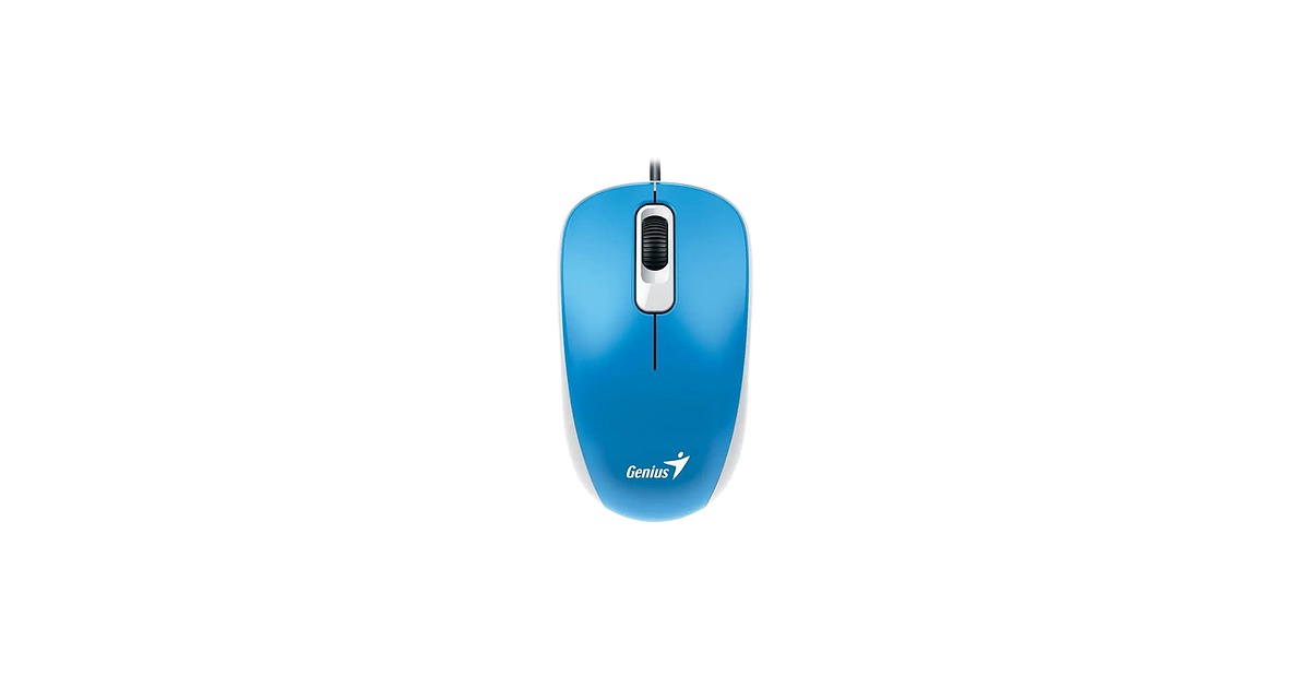 Mouse Con Cable Genius DX-110 G5, Color Azul