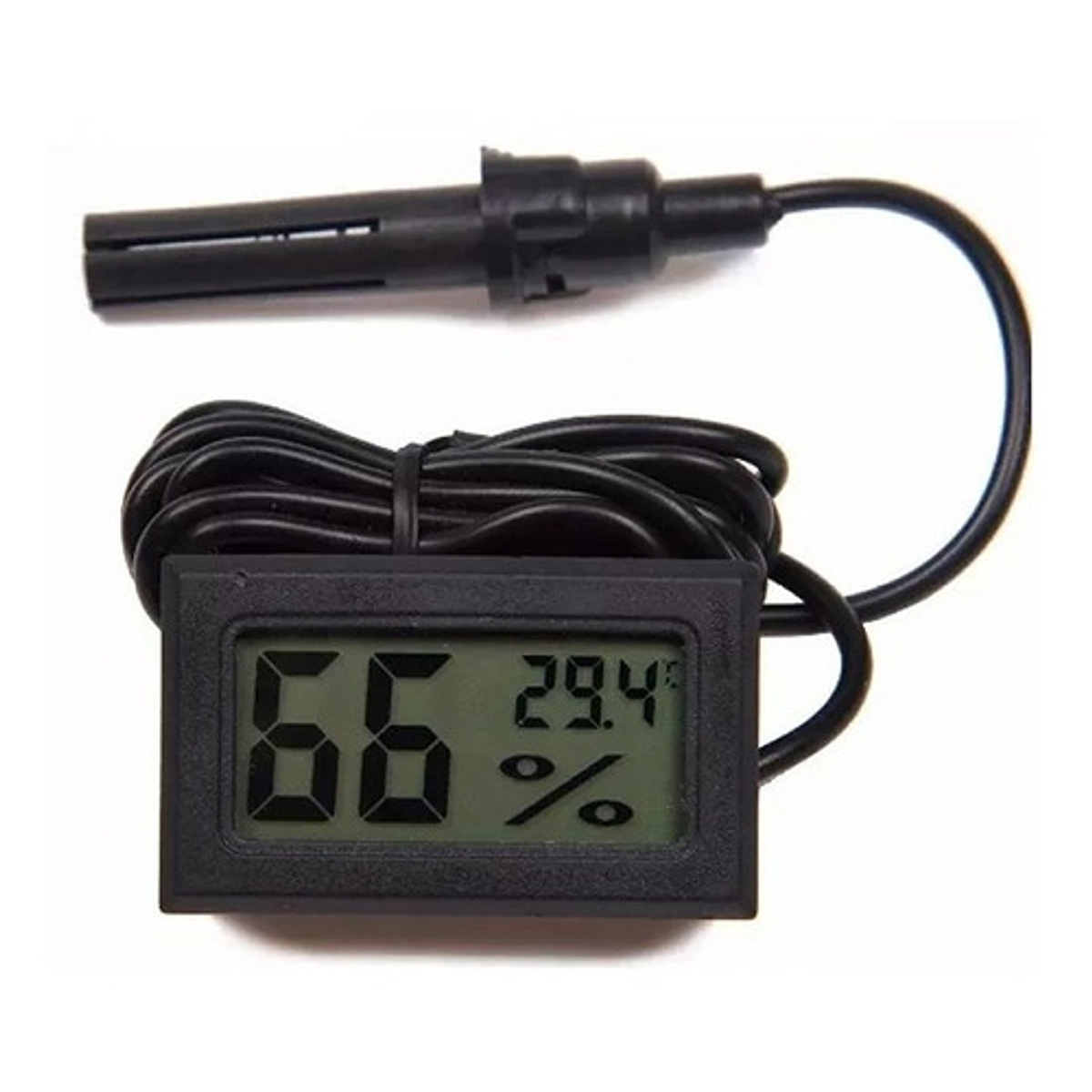 Mini Higrómetro Termómetro Digital Con Sonda - Muy Barato!
