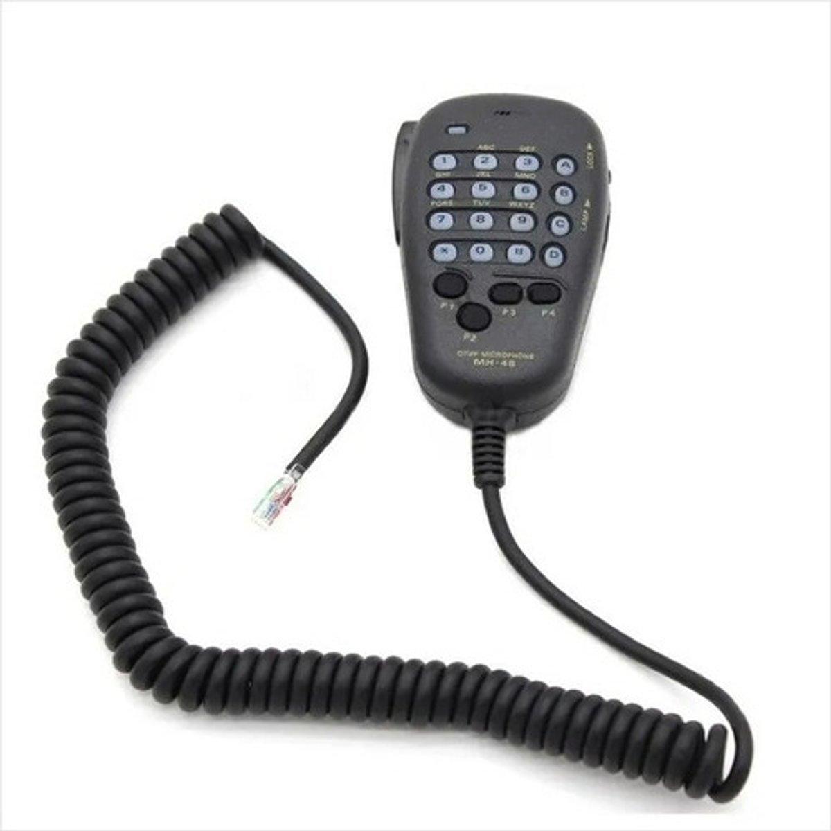 Micrófono Dtmf Mh-48 Radios Móviles Yaesu, Conector Rj-11