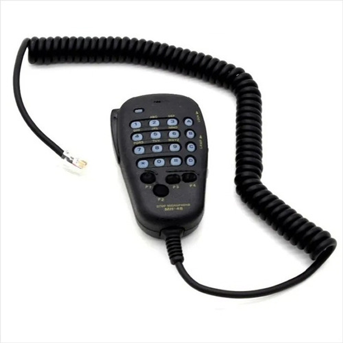 Micrófono Dtmf Mh-48 Radios Móviles Yaesu, Conector Rj-11