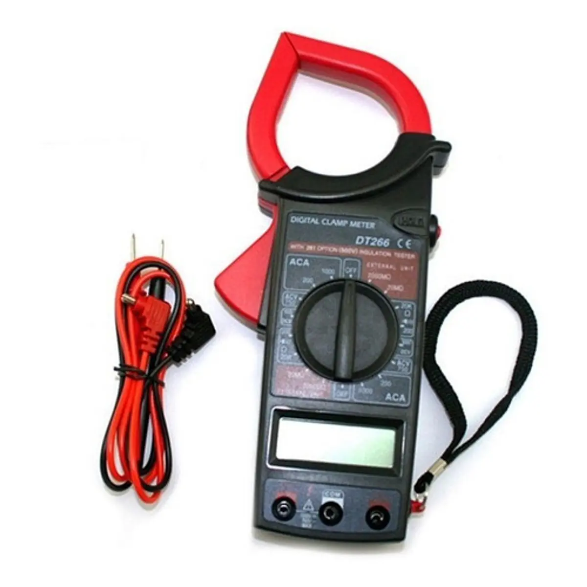 Multi Tester Amperimetro Digital Tenaza Dt-266 - Tienda8