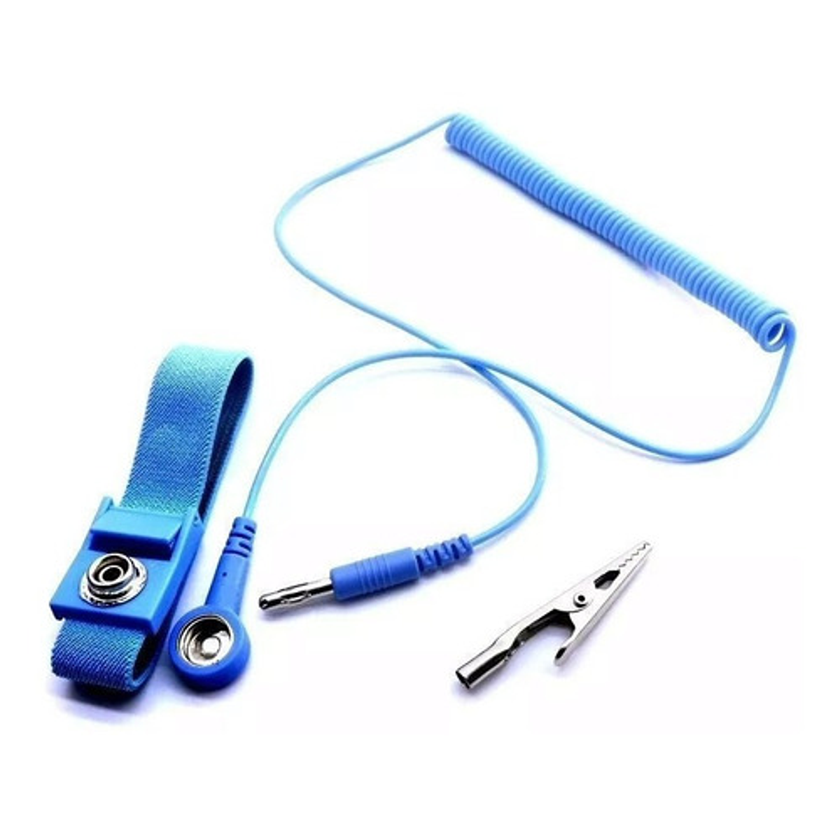 Pulseras Antiestática, Incluye Cable, Correa Y Caimán
