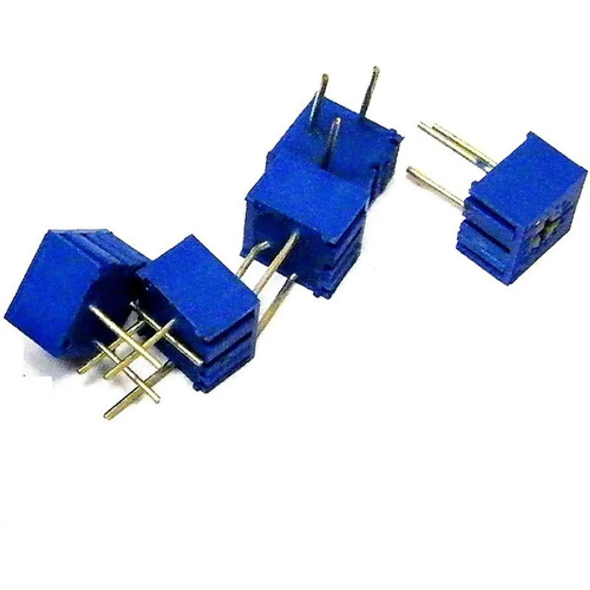 Pack 5 Potenciómetros Trimmer 20k, Ajuste Con Destornillador