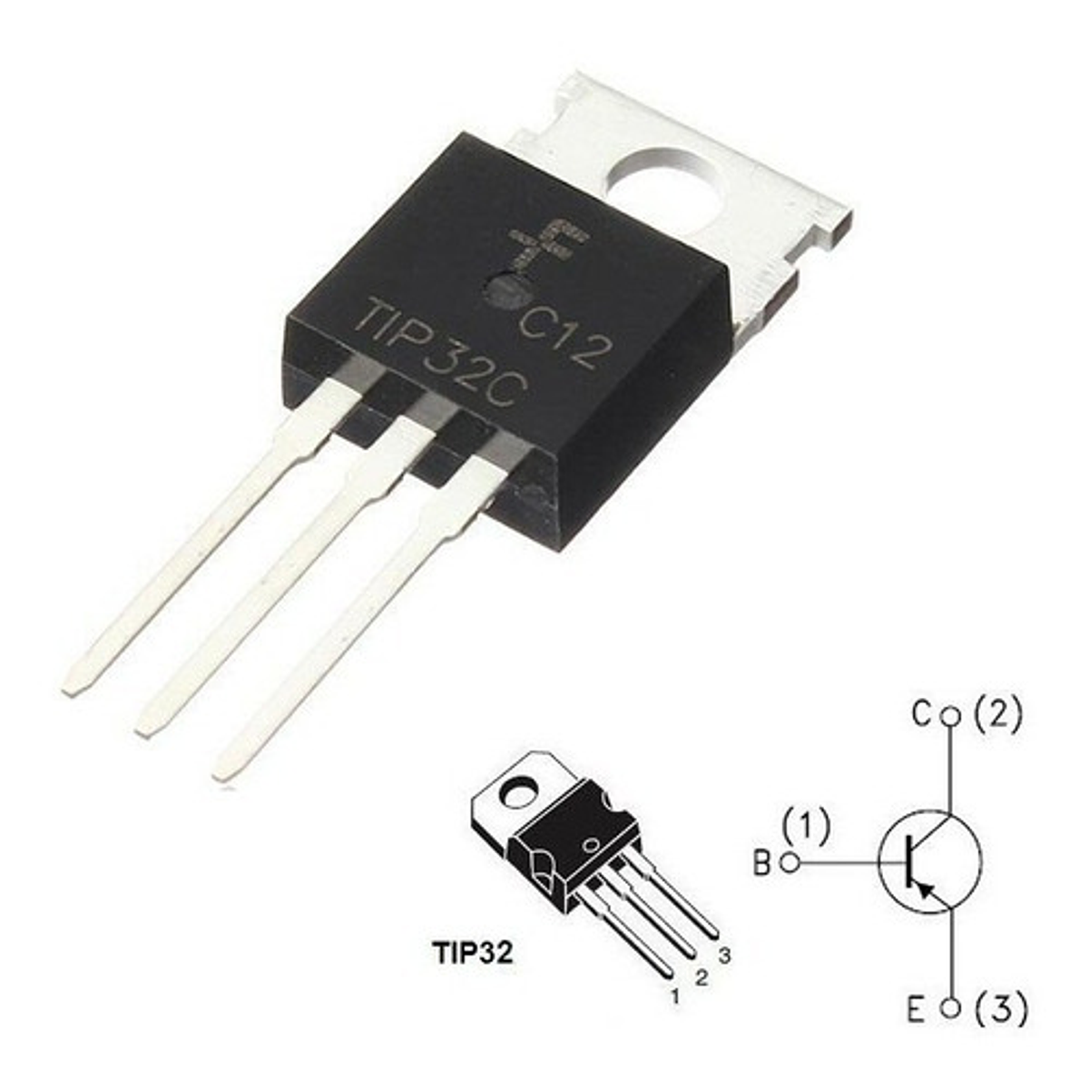 Tip32c Tip32 Transistor Bipolar Pnp 100v, 3a, Somos Tienda8