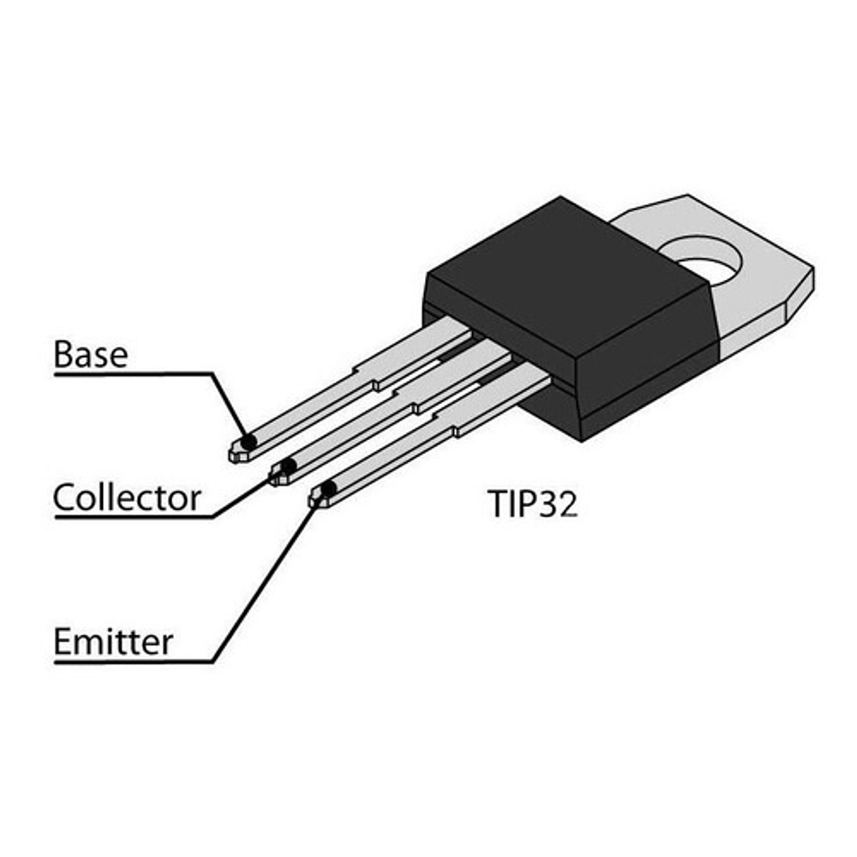 Tip32c Tip32 Transistor Bipolar Pnp 100v, 3a, Somos Tienda8