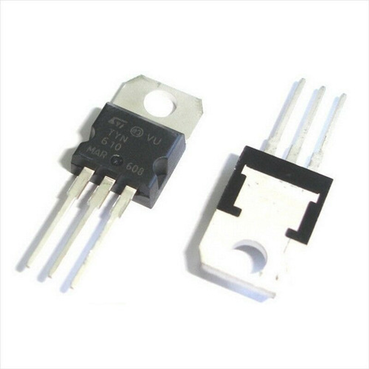 Triac Tyn610 To-220, 10a, 600v, Voltaje Disparo 1.5v