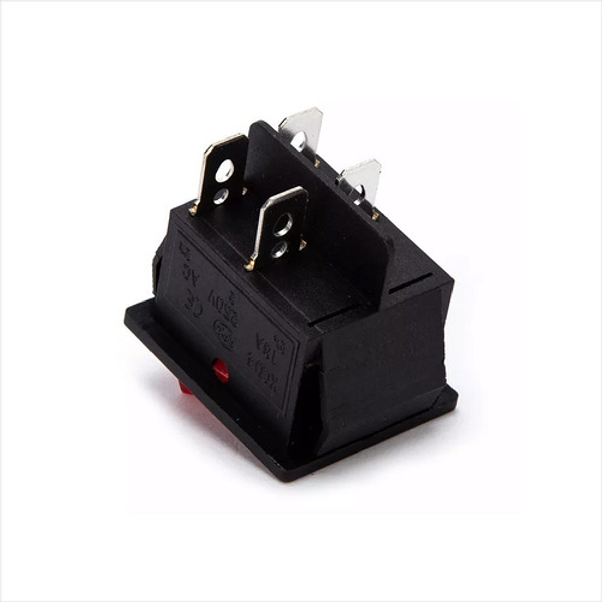 2 X Switch Interruptor Rocker Kcd4 202 On Off 2p 250v 16a