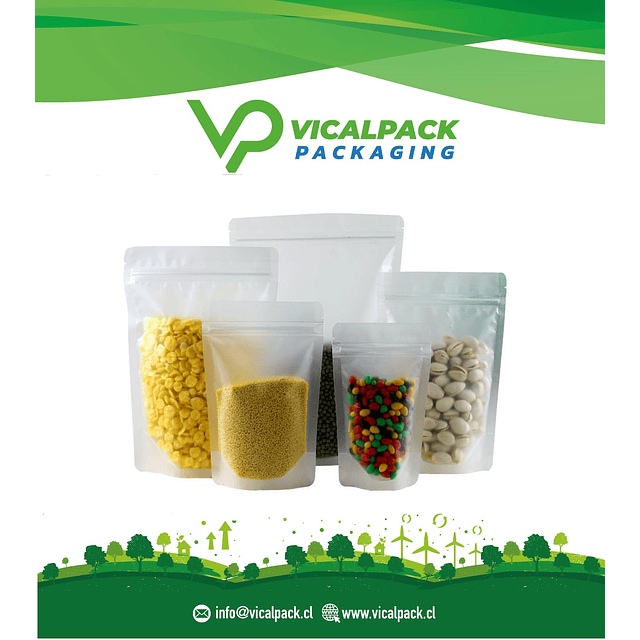 Bolsas Doypack Transparente