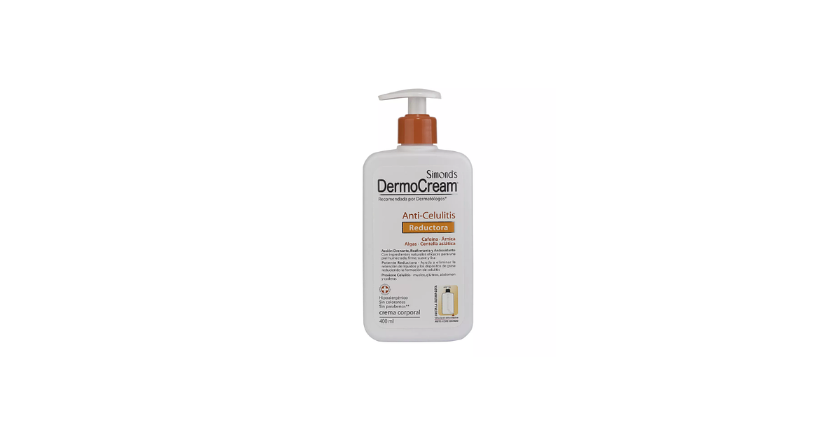 Crema Dermocream Anti-celulitis 400ml - Simonds