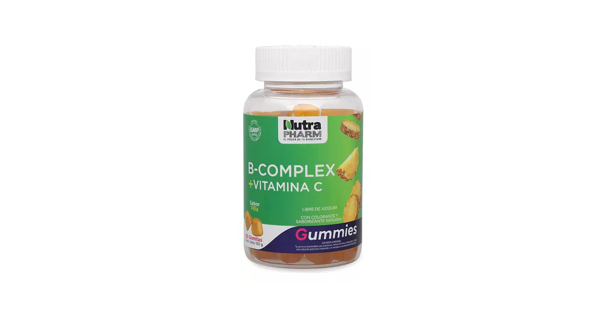 B-Complex X 60 Gummies + Vitamina C