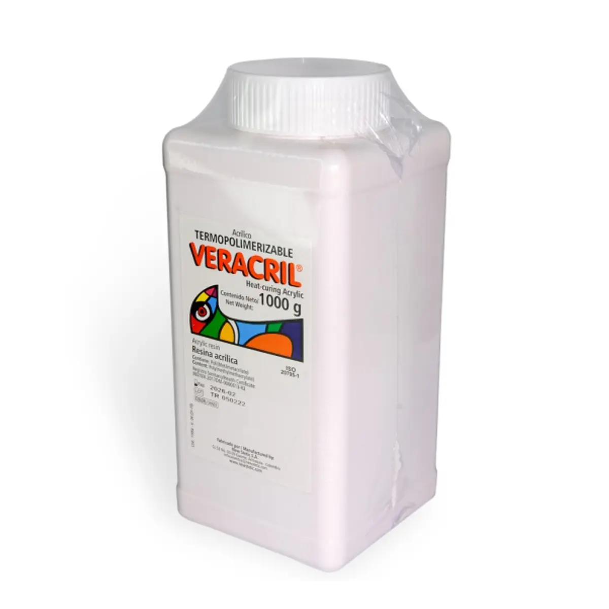 ACRILICO VERACRIL VR1 TERMO 1K | Vicedent