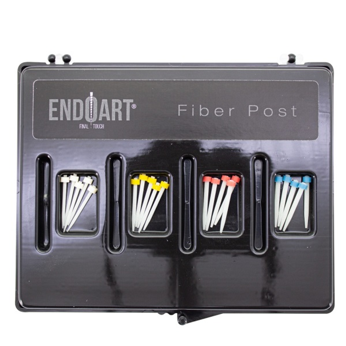 KIT 20 POSTES FIBRA DE VIDRIO FIBER POST ENDOART INCIDENTAL | Vicedent