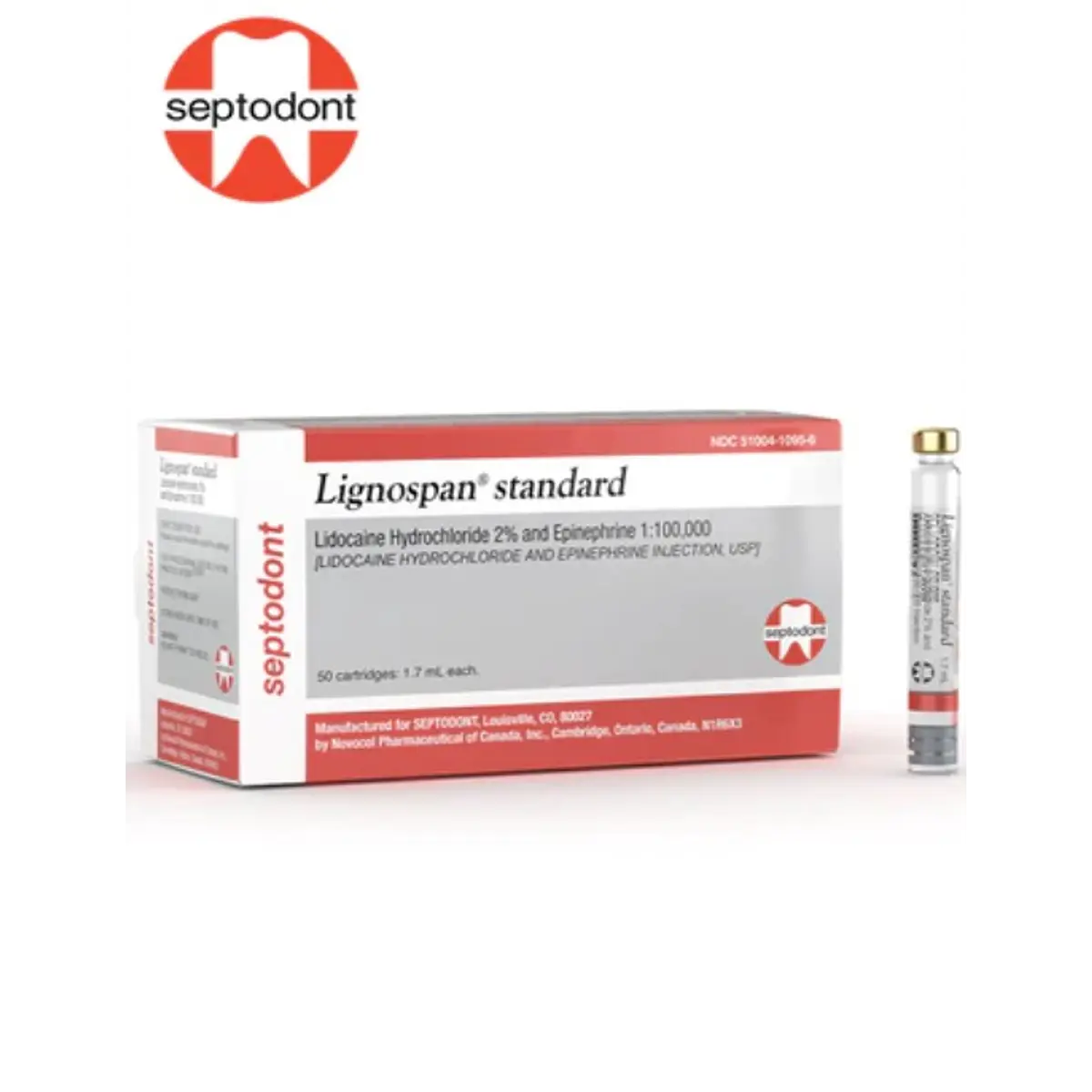ANESTESIA 2% LIGNOSPAN SEPTODONT | Vicedent