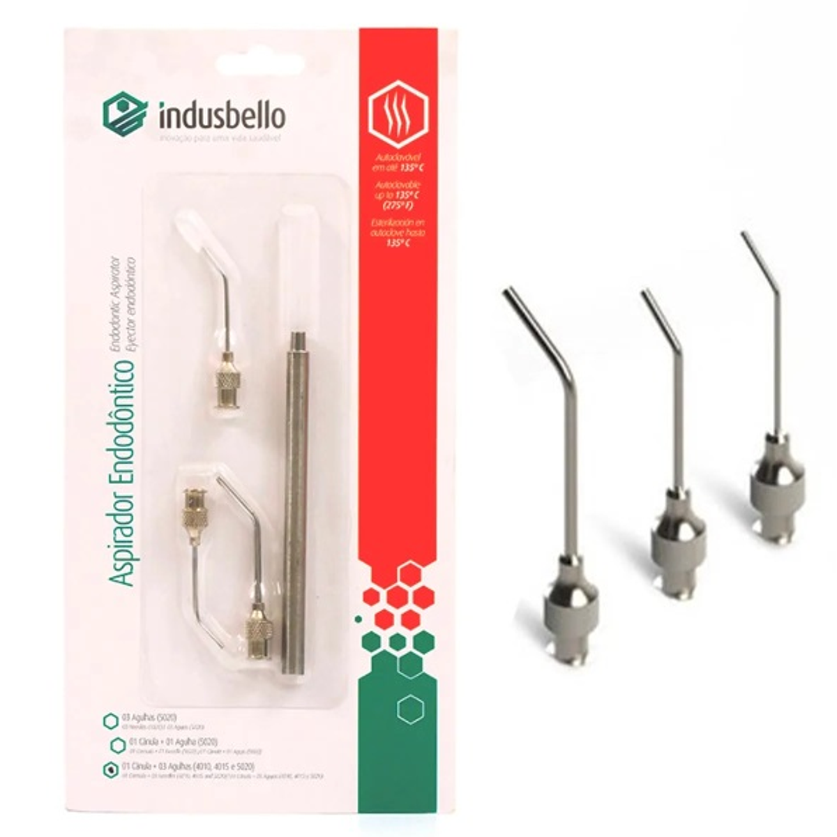 EYECTOR ENDODONTICO SET 3 UNDS | Vicedent