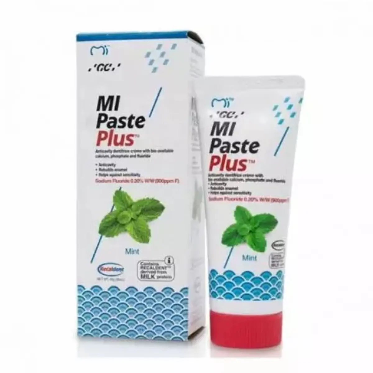 MI Paste Plus Sabor Menta Con Fluor 40g GC | Vicedent